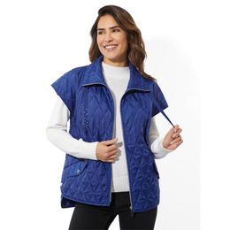 Sieh an! Steppweste in royalblau | Gr.: 48