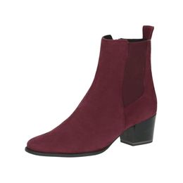 Caprice Stiefelette in BORDEAUX SUEDE | Gr.: 38