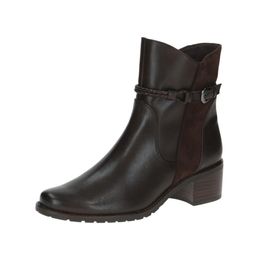 Caprice Stiefelette in DK BROWN COMB | Gr.: 40,5