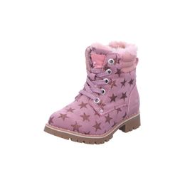 Tom Tailor Schnürstiefel Mit Tex-Membran in rosa | Gr.: 25