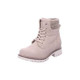 Tom Tailor Schnürboots Mit Tex-Membran in beige | Gr.: 33
