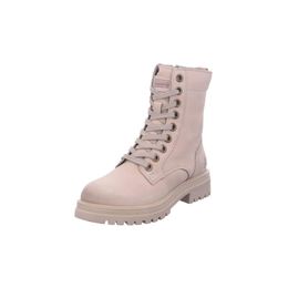2GO FASHION Schn&uuml;rboot Warmfutter in beige | Gr.: 39