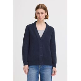 oxmo Strickjacke OXKimmie in Blau | Gr.: S