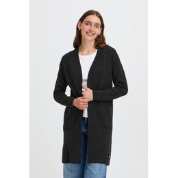 oxmo Strickjacke OXFina in Schwarz | Gr.: L