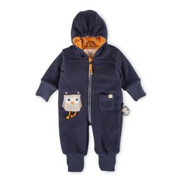 Sigikid Polarfleeceoverall Magic Owl in Dunkelblau | Gr.: 68