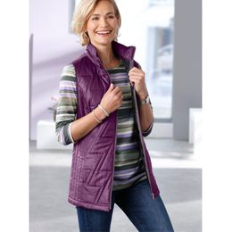 Sieh an! Steppweste in violett | Gr.: 44