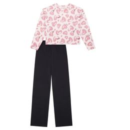 Schiesser Pyjama Nightwear 1 in zartrosa | Gr.: 176