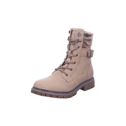 Tom Tailor Schnürboots Mit Tex-Membran in beige | Gr.: 40