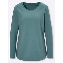 Sieh an! Fleece-Shirt in jade | Gr.: 50