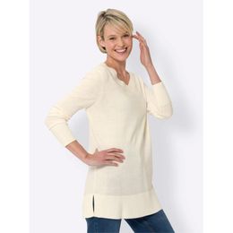 Sieh an! Longpullover in champagner | Gr.: 44