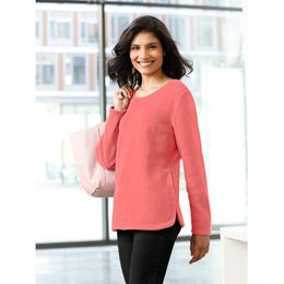 Sieh an! Fleece-Shirt in flamingo | Gr.: 52