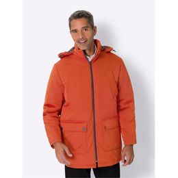 Sieh an! Kapuzenjacke in rostrot | Gr.: 46
