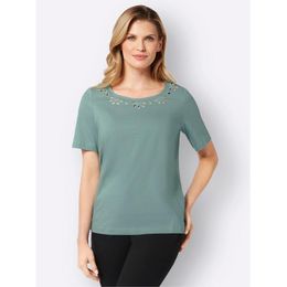 Sieh an! Kurzarmshirt in jade | Gr.: 46