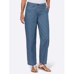 Sieh an! Jeans-Culotte in blue-bleached | Gr.: 20