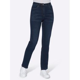 Sieh an! High-waist-Jeans in dark blue | Gr.: 40