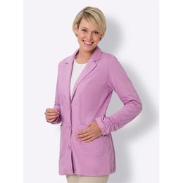 Sieh an! Sweatblazer in orchidee | Gr.: 50