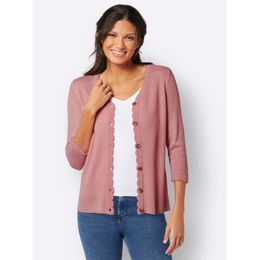 Sieh an! Strickjacke in rosenquarz | Gr.: 50