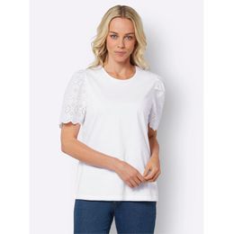 Sieh an! Shirt in wei&szlig; | Gr.: 44