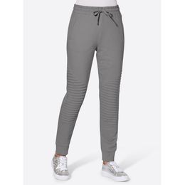 Sieh an! Jersey-Hose in grau | Gr.: 40