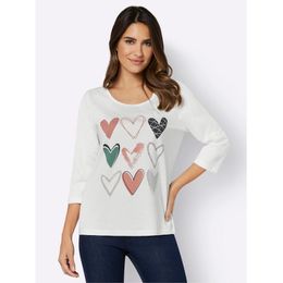 Sieh an! 3/4-Arm-Shirt in ecru-marine | Gr.: 56