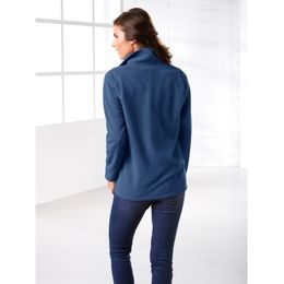 Sieh an! Fleece-Jacke in nachtblau | Gr.: 40