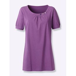 Sieh an! Longshirt in lila | Gr.: 40