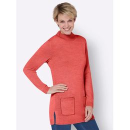 Sieh an! Longpullover in grapefruit | Gr.: 42