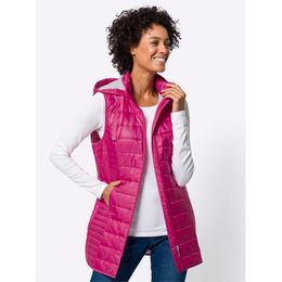 Sieh an! Longweste in fuchsia | Gr.: 50