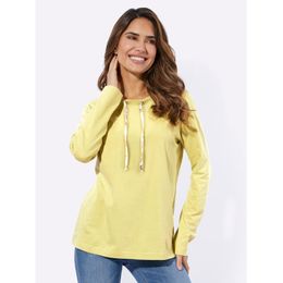 Sieh an! Langarm-Shirt in zitrone | Gr.: 52