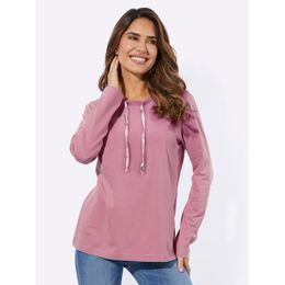 Sieh an! Langarm-Shirt in altrosa | Gr.: 42