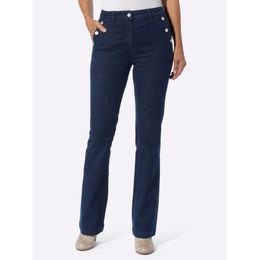 Sieh an! Bootcut-Jeans in dark blue | Gr.: 48