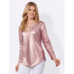 Sieh an! Longshirt in hortensie | Gr.: 40