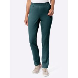 Sieh an! Schlupfhose in petrol | Gr.: 54