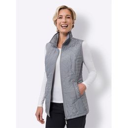 Sieh an! Steppweste in steingrau | Gr.: 44