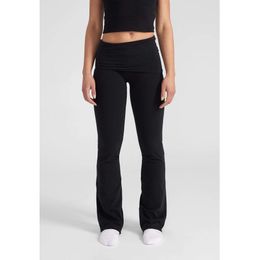 Style Republic Foldover Pants in Schwarz | Gr.: M