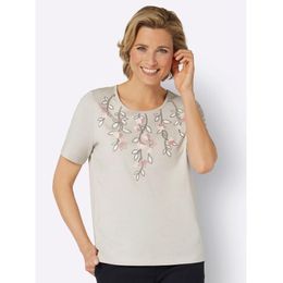 Sieh an! Kurzarmshirt in hellgrau | Gr.: 46