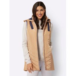 Sieh an! Longweste in camel | Gr.: 56