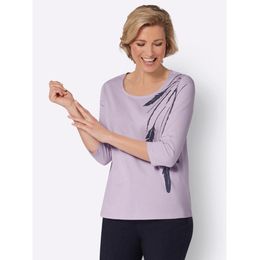 Sieh an! 3/4-Arm-Shirt in flieder | Gr.: 56