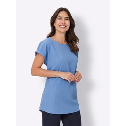 Sieh an! Longshirt in himmelblau | Gr.: 56