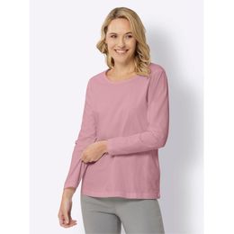 Sieh an! Langarmshirt in hortensie | Gr.: 44