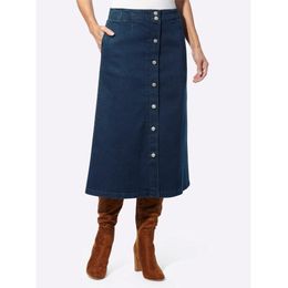 Sieh an! Jeans-Rock in blue-stone-washed | Gr.: 27