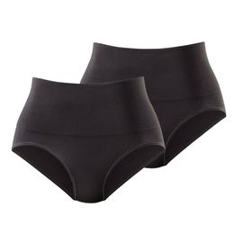 Petite Fleur Bodyforming-Slips (2 Stck.) Damen Gr&ouml;&szlig;e M schwarz