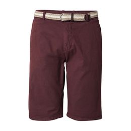LINDBERGH Shorts 'Superflex' Herren Gr&ouml;&szlig;e 38 burgunder / schwarz / wei&szlig;