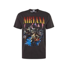 Amplified T-Shirt 'NIRVANA LIVE IN NEW YORK' Herren Gr&ouml;&szlig;e L dunkelgrau / mischfarben