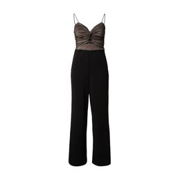 ABOUT YOU Jumpsuit 'Cinzia' Damen Gr&ouml;&szlig;e S bronze / schwarz