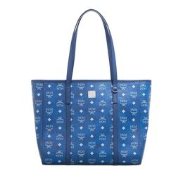 MCM Shopper - MCM Toni Shopper Medium - Gr. unisize - in Blau - f&uuml;r Damen