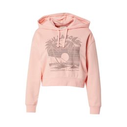Billabong Sweatshirt 'Sunset Memories' Damen Gr&ouml;&szlig;e L grau / pfirsich