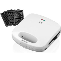 2THETA ETA Sandwichmaker »Tampo, 415690000« 700 W Grill, Waffeleisen mit 180 ° aufklappbaren Platten weiß