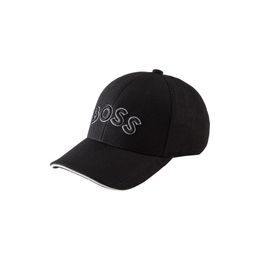 BOSS Green Baseball Cap &raquo;Cap-US&laquo; mit BOSS Logostickerei Black001
