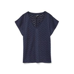 V&eacute;ro Moda Vero Moda Bluse 'VMTHAS' Damen Gr&ouml;&szlig;e XS navy